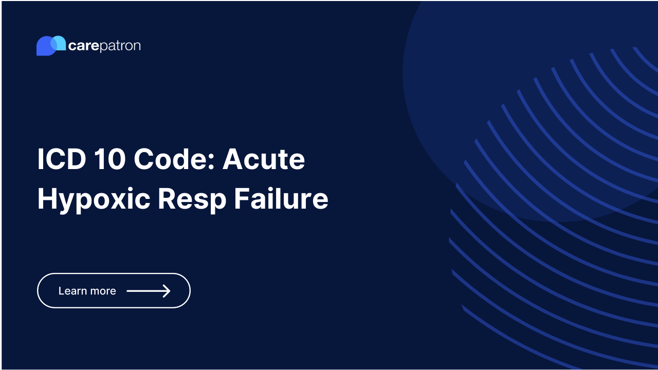 Acute Hypoxic Respiratory Failure ICD-10-CM Codes | 2023